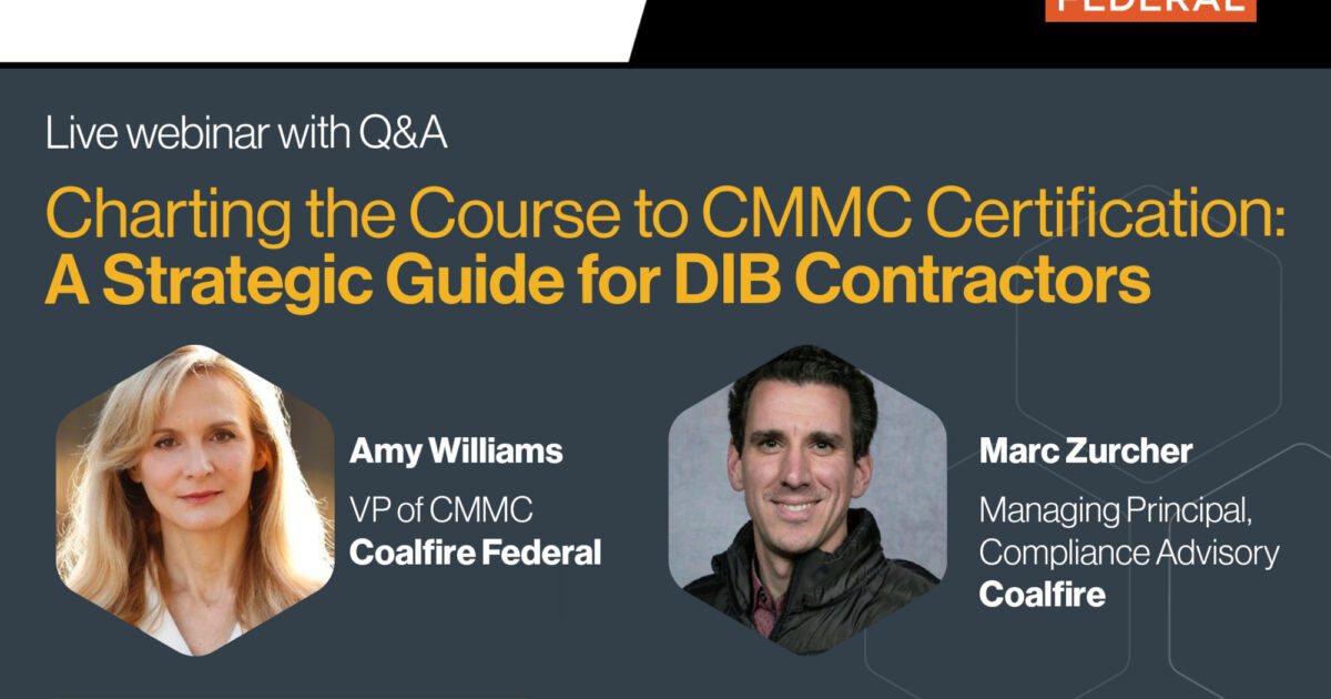 Charting the Course to CMMC Certification: A Strategic… | Coalfire